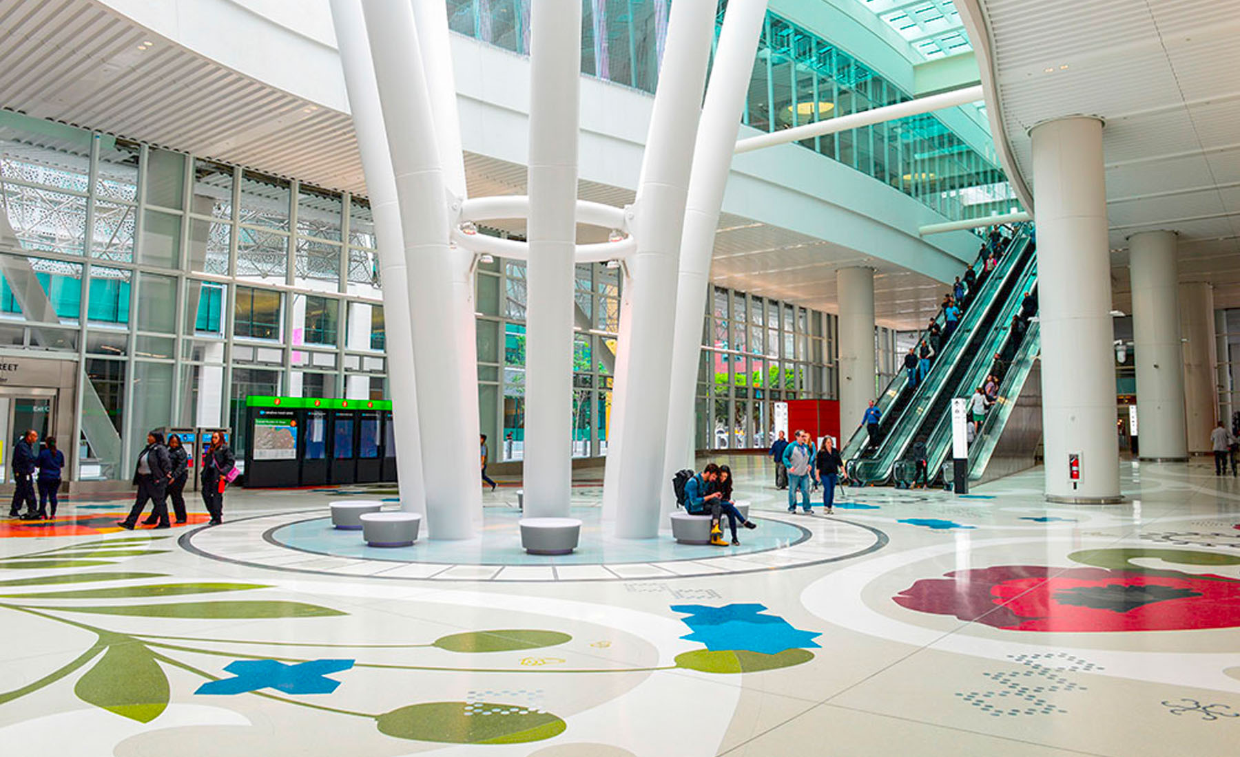Art Amplified Transforms Commuter Experience - National Terrazzo ...