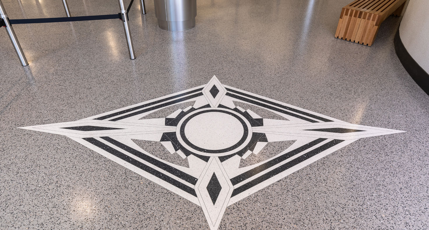 Hoover Dam’s Historic Graphics in Terrazzo Reclaimed for the Public ...