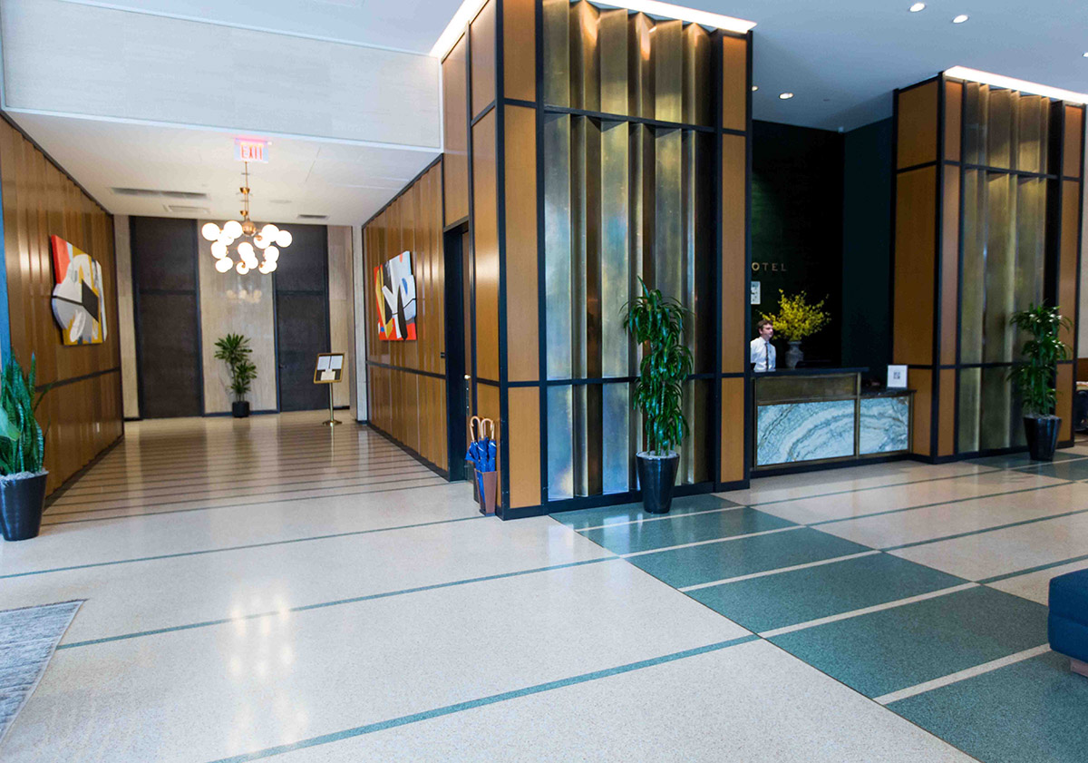 Renovation of an Early-70s Bank – National Terrazzo & Mosaic Association
